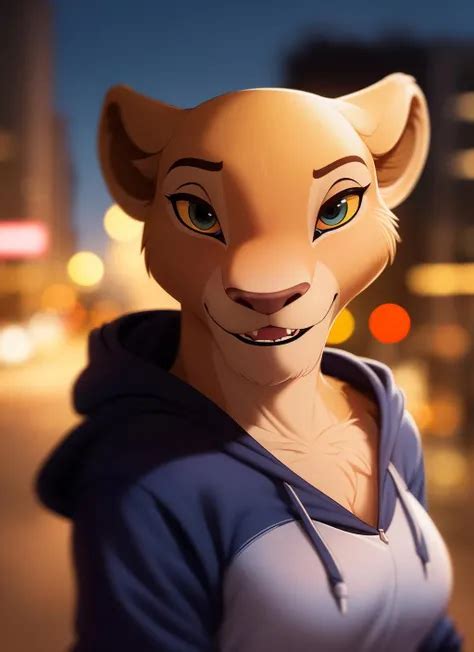 Porshacrystal Furry Female Anthro Wolf Girl Portrait Close Up