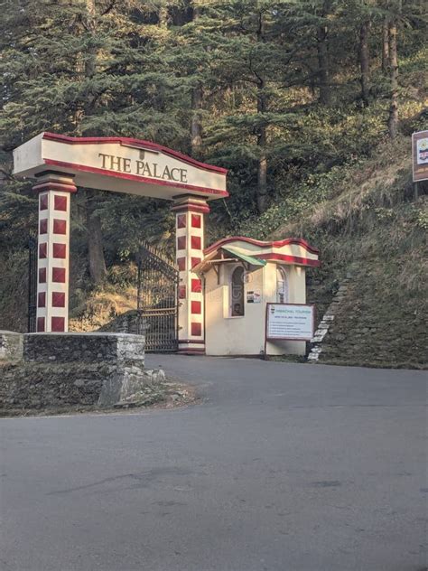 The Chail Palace Entrance Featuring A Large Archway With The Palace