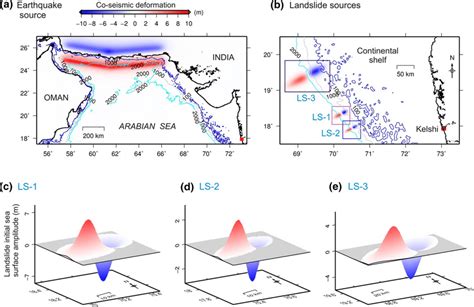A The Co Seismic Crustal Deformation From The Source Of The Mw ≥ 9 Download Scientific Diagram
