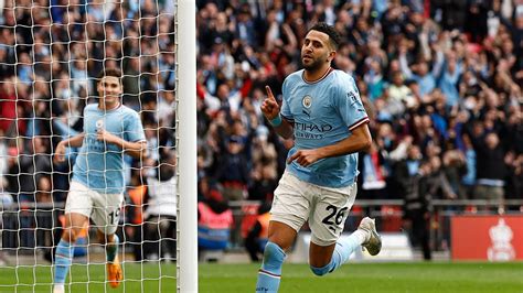 Manchester City Vs Sheffield United Live Online Mahrez Hat Trick