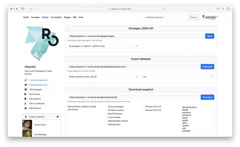 a fresh new look for r universe r bloggers