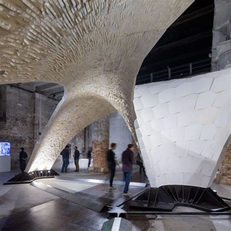 Gabinete De Arquitectura Presents Latticed Brick Arch At Venice Biennale