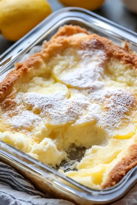 Lemon Cream Cake Easy And Refreshing