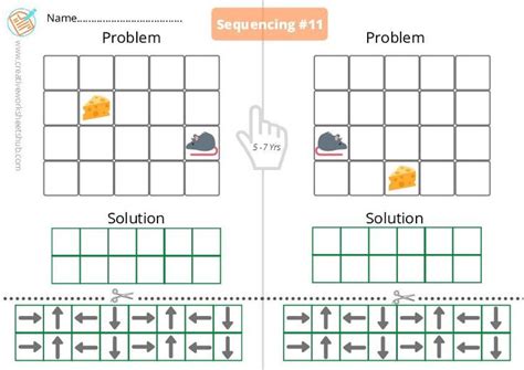 Coding Worksheets Set 2 Creativeworksheetshub Em 2024 Escola Educação