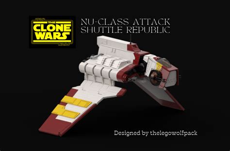 Lego Moc Nu Class Attack Shuttle By Thelegowolfpack Rebrickable