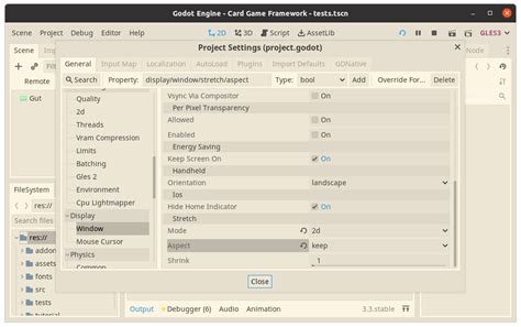 Viewport Cut Off When Aspect Set To Keep In Project Display Settings · Issue 140 · Db0 Godot
