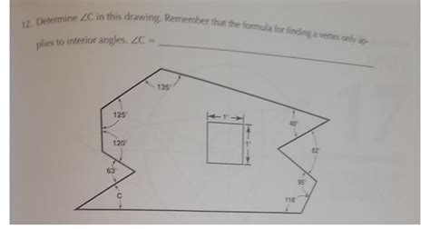 Solved Determine C In This Drawing Remember That The Chegg