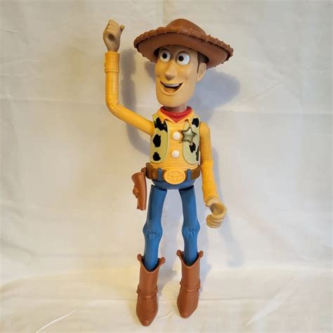 Disney Pixar Toy Story Talking 14 Woody Doll Figure With Hat £1195