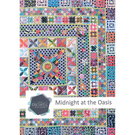 Midnight At The Oasis Quilt Pattern By Jen Kingwell Jkd 5088 Emerald