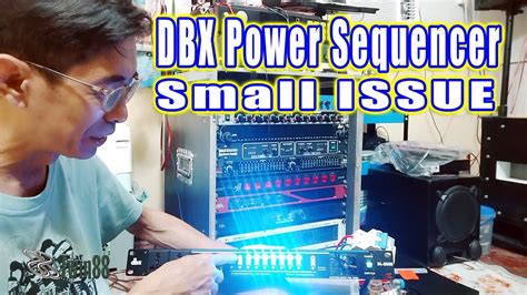 Dbx Power Sequencer Dl 208b Mods Small Issue Fix Youtube