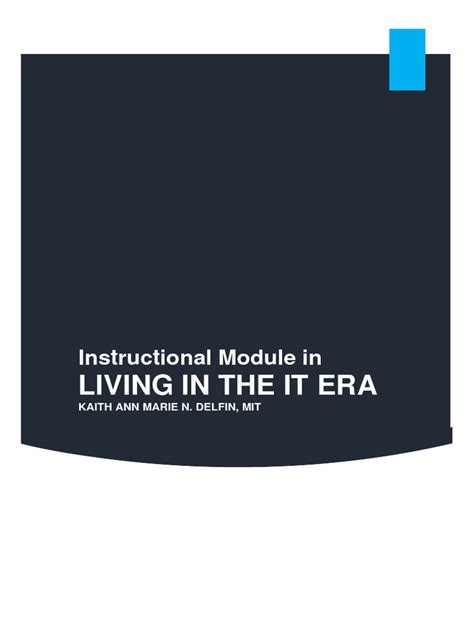 Module 1 Ict Pdf Random Access Memory Information Technology