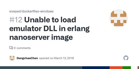 Unable To Load Emulator Dll In Erlang Nanoserver Image · Issue 12