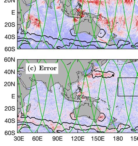 Internal Tides And Model Errors Shown Are Their Ssh Amplitudes A