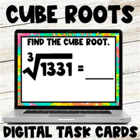Perfect Cube Roots Simplifying Radical Expressions Digital Practice