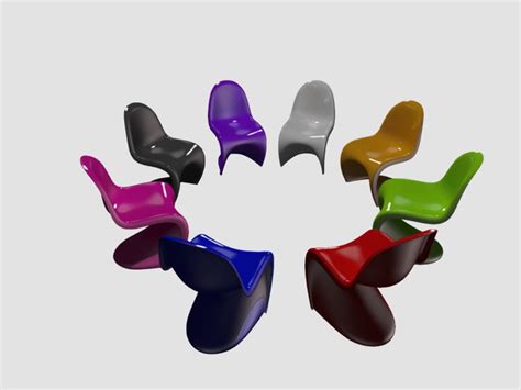 Second Life Marketplace Demo Plastic Stool Shiny Li 1 Each