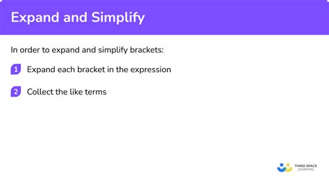 Expand And Simplify Gcse Maths Lesson Examples And Worksheet