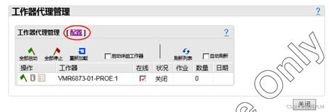 工作器代理管理worker Agent 工作 Csdn博客