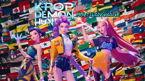 Kpop Demon Hunters How Its Done Multilanguage Youtube