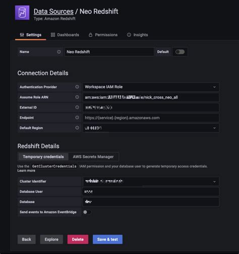基于 Redshift 和 Grafana 搭建实时大屏应用 亚马逊aws官方博客