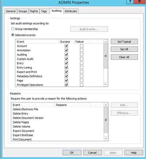 Advanced Audit Can T Keep Audit Failure Settings Bug Laserfiche Answers