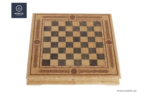 ხის ჭადრაკის ნაკრები Noblie Ონლაინ მაღაზია