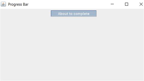 Java Progress Bar Tpoint Tech