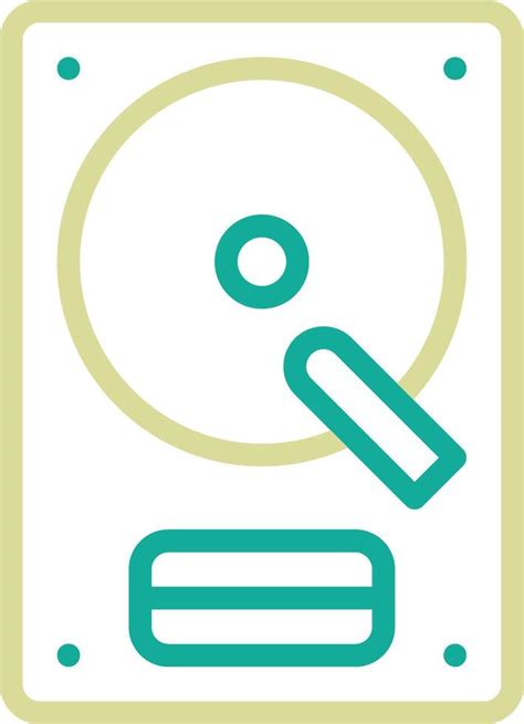 Hard Disk Vector Icon 37309137 Vector Art At Vecteezy