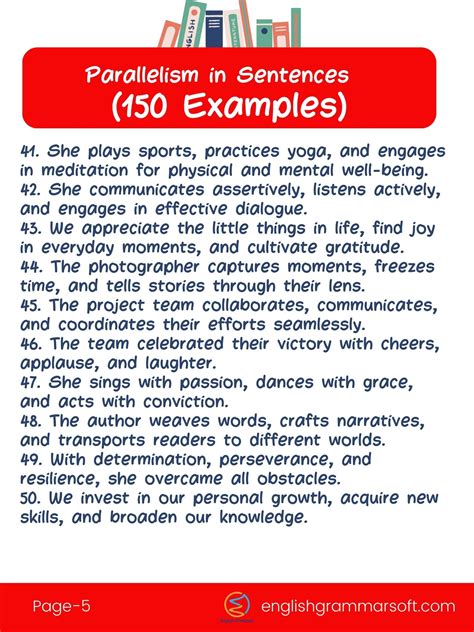 Parallelism In Sentences Examples EnglishGrammarSoft