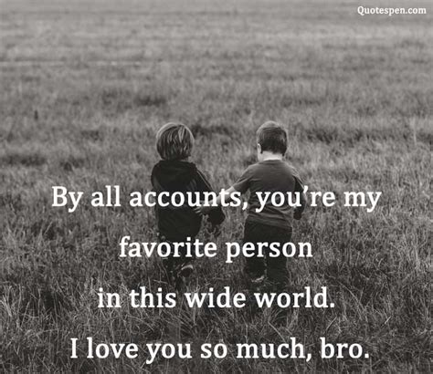 I Love You Brother Quotes Best Brother Love Messages Images Artofit