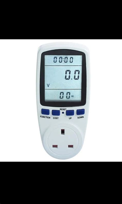 Power Meter Plug Power Consumption Monitor Electricity Usage Monitor