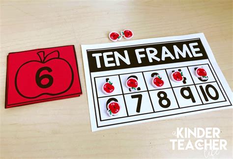 Interactive Ten Frame For Math Go Paperless A Kinderteacher Life