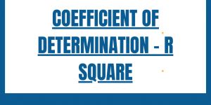 Coefficient Of Determination R Squared Value In Python AskPython