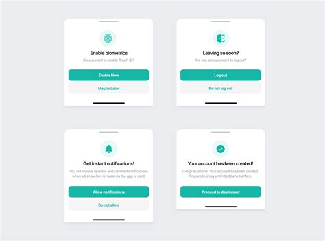 Mobile Modals By Ayomide Ogunlade Product Designer On Dribbble