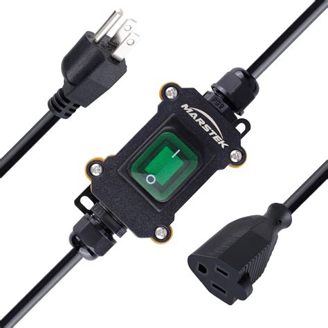 Marstek 5ft Heavy Duty Waterproof Extension Cord