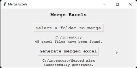 Github Bjallamomergeexcels Merge Excel Files Together