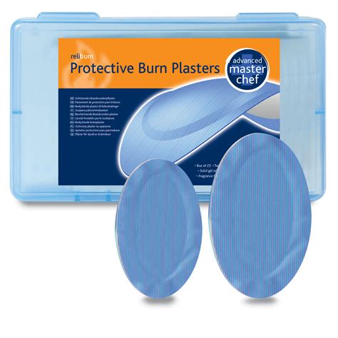 Dependaplast Blue Advanced Hydrogel Burn Plasters Emergencycareie