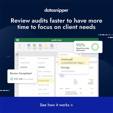 Datasnipper On Linkedin Datasnipper For External Audit Intelligent Automation
