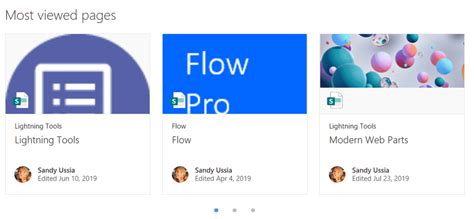 Modern Sharepoint Web Parts Highlighted Content Web Part Lightning Tools