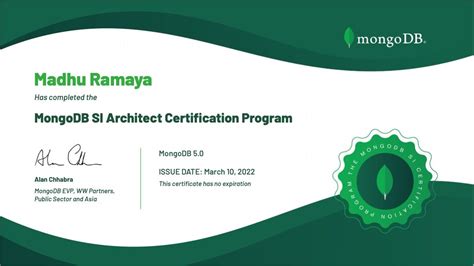 Madhu Ramaya On Linkedin Architect Mongodb Mongodbatlas