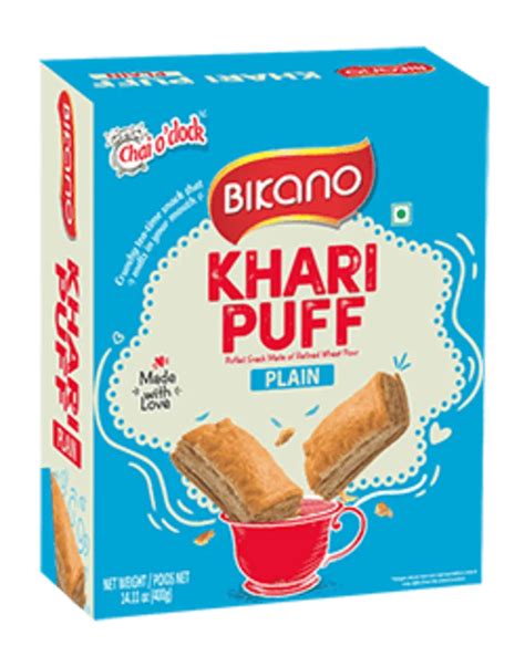 Litchi Bikano Khari Puff Cookie Packaging Type Box At ₹ 200piece In Jaipur
