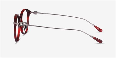 Colette Round Red Tortoise Glasses For Women Eyebuydirect