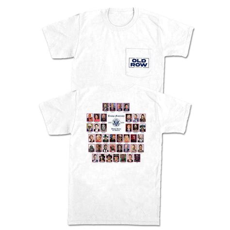 Trump Fraternity Composite 2025 Pocket Tee Old Row T Shirts Clothing