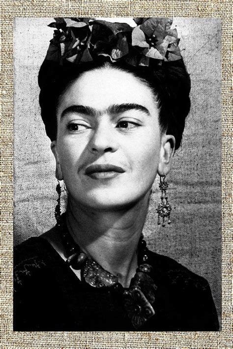 Frida Kahlo Photograph Frida Black And White Photo Print Kahlo