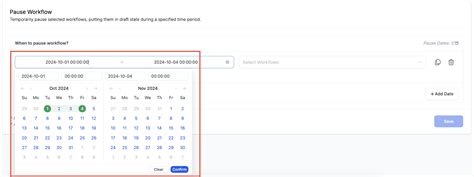 Pause Workflows On Certain Dates Highlevel Support Portal