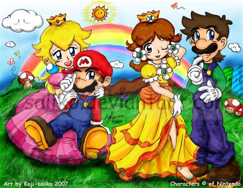 Mario Couples Redone By Saiiko On Deviantart
