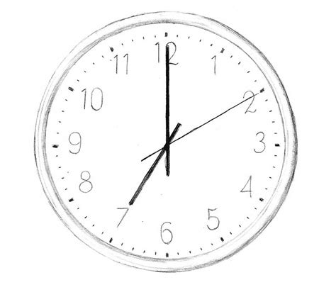 How To Draw A Clock
