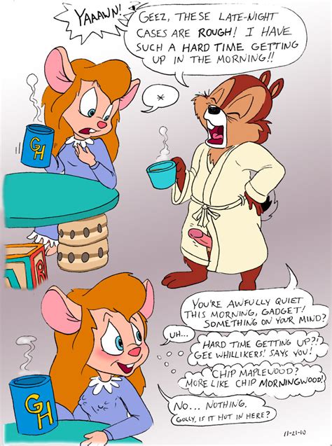 Rule 34 2010 Chip Chip N Dale Rescue Rangers Comic Disney Gadget