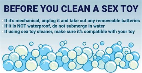 How To Clean Your Sex Toys A Step By Step Guide