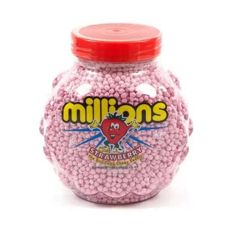 Millions Strawberry Jar 2 27kg Jessicas Sweets