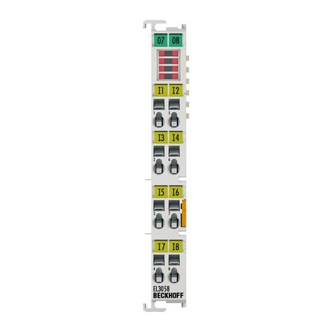 EL Ethercat Terminal Channel Digital Output V DC A Push Pull Tristate Module